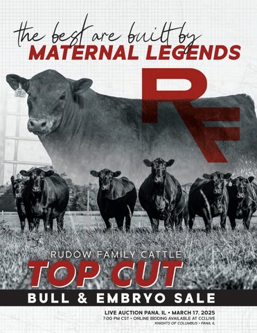 Rudow Family Cattle Bull & Embryo Sale - LivestockDirect