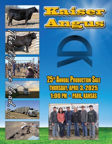Kaiser Angus 25th Annual Production Sale - LivestockDirect